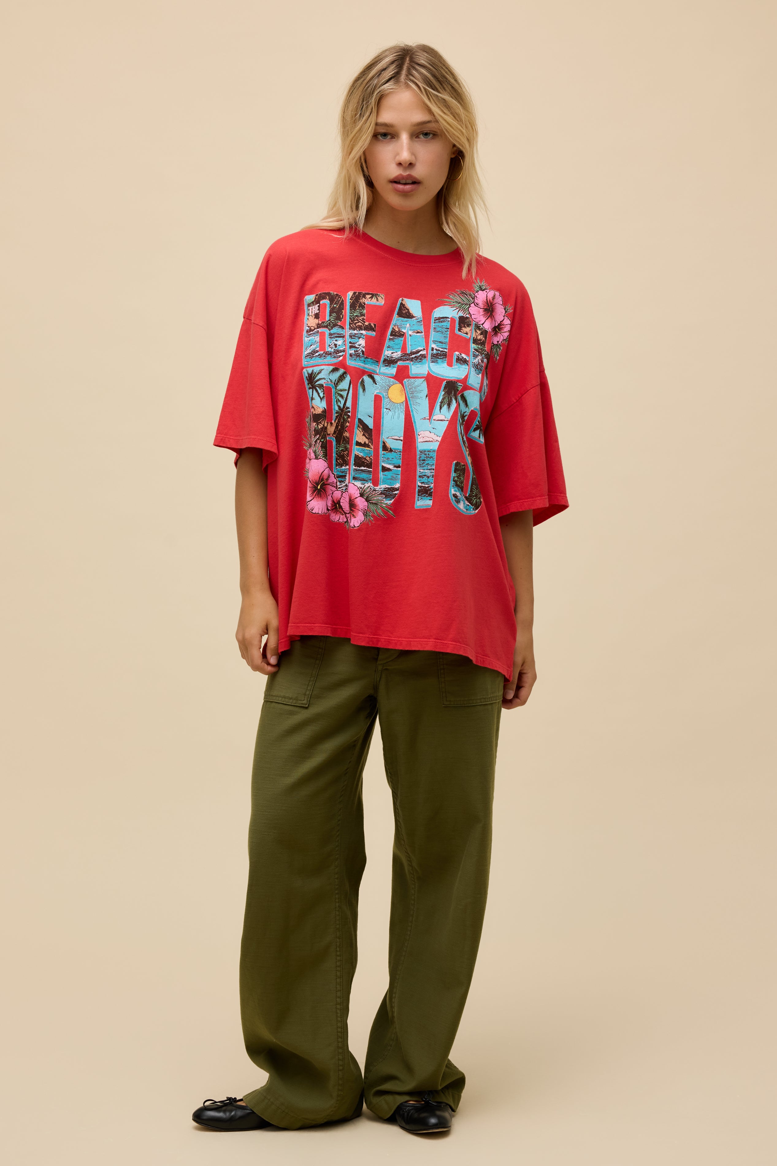The Beach Boys Tropical Stack OS Tee | Daydreamer