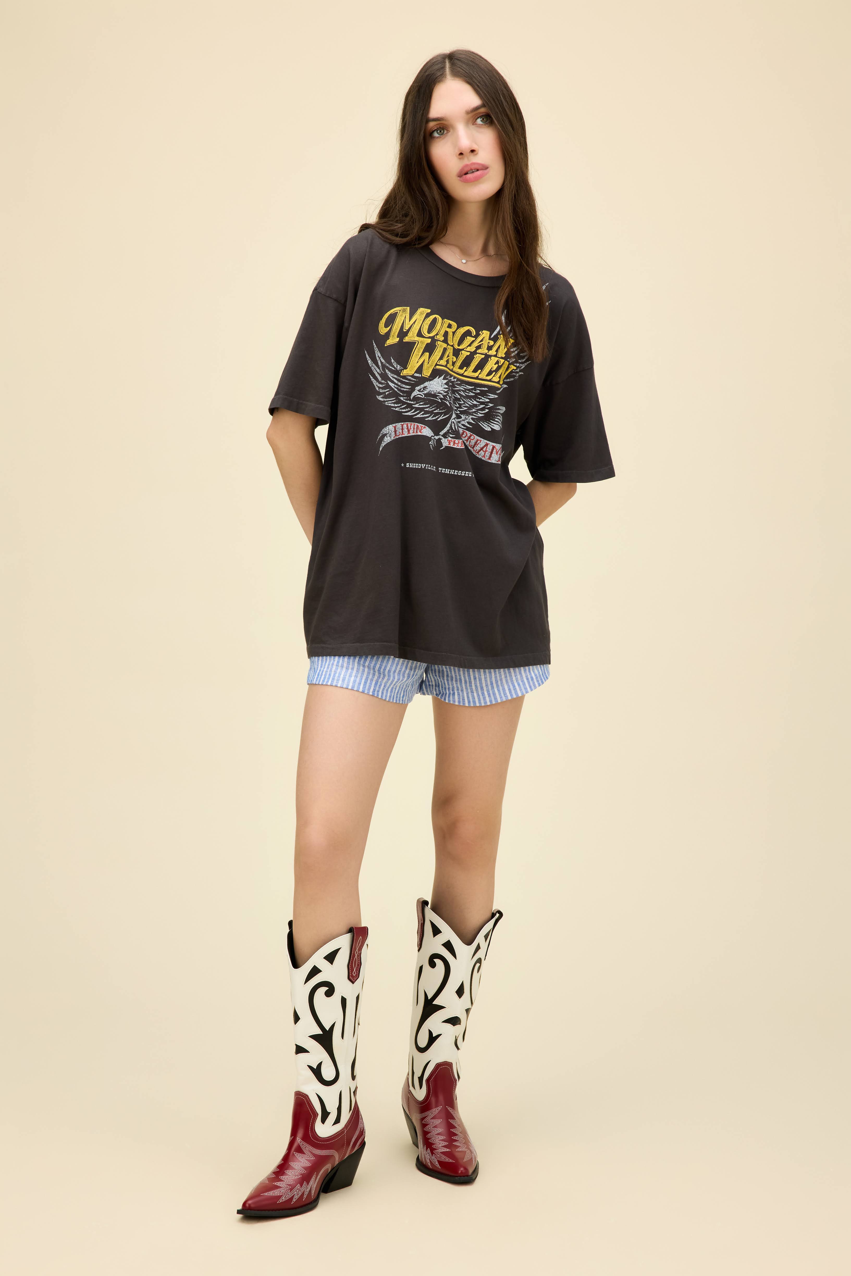 Morgan Wallen Livin' The Dream Merch Tee– Daydreamer