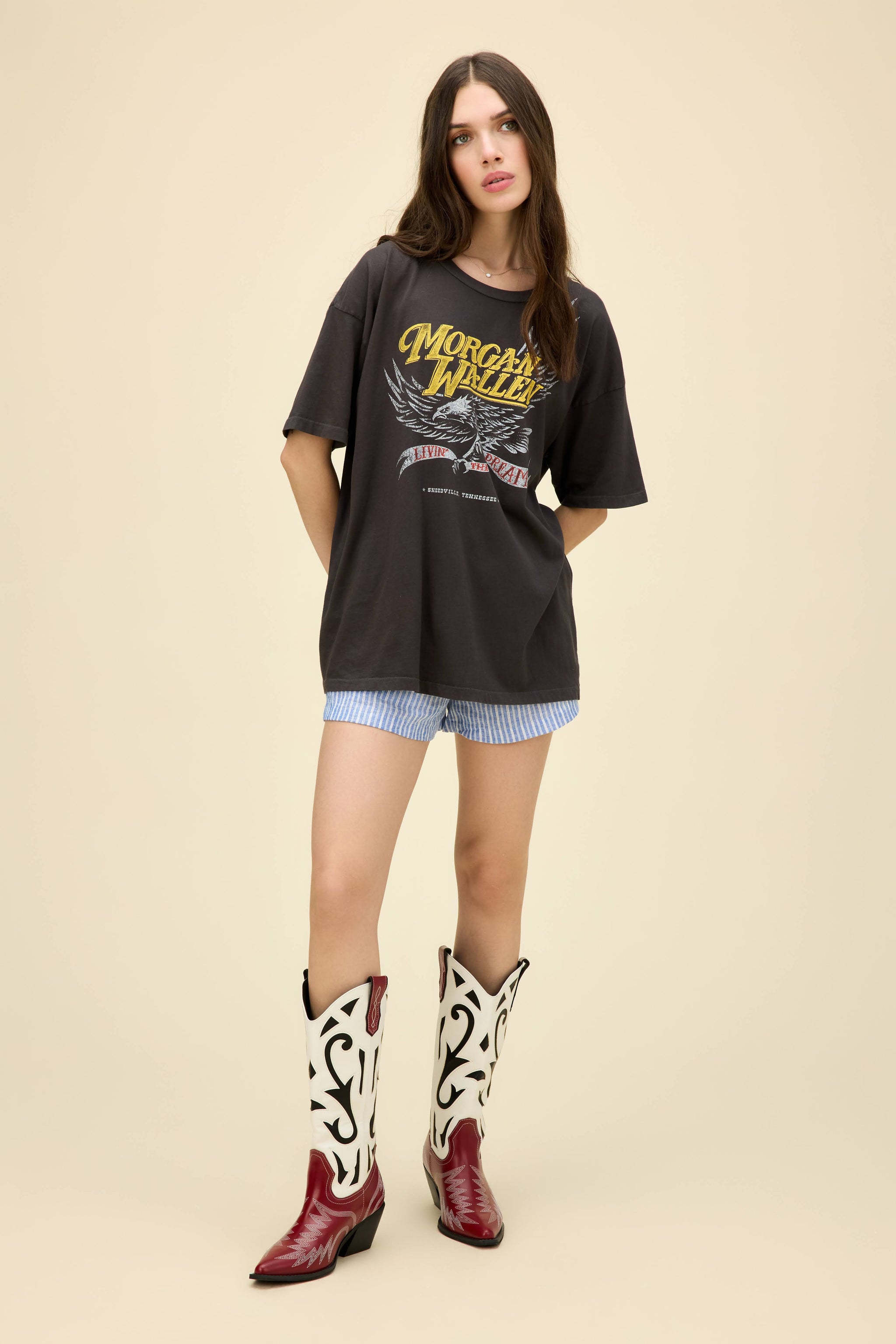 Morgan Wallen Livin' The Dream Merch Tee– Daydreamer